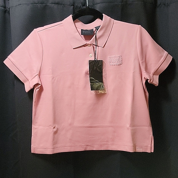 Puma | Tops | Puma By Rihanna Fenty Baby Polo Cropped | Poshmark
